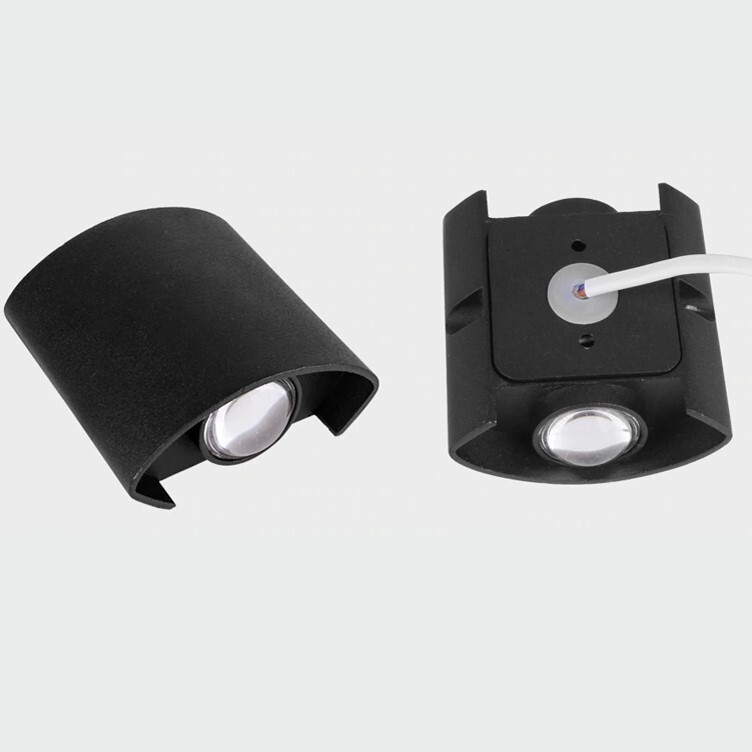 Đèn tường ngoài trời hắt 2 tia VNT-618-19